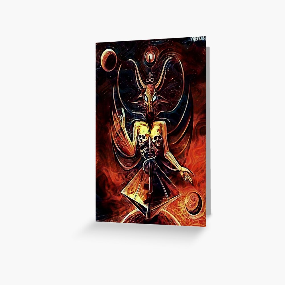 "Baphomet" Greeting Card by JayBrown | Redbubble