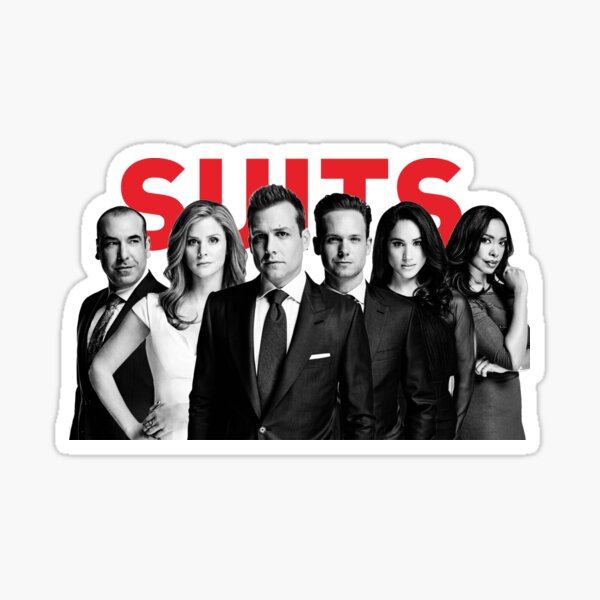 "the suits" Sticker for Sale by tiwijeni | Redbubble