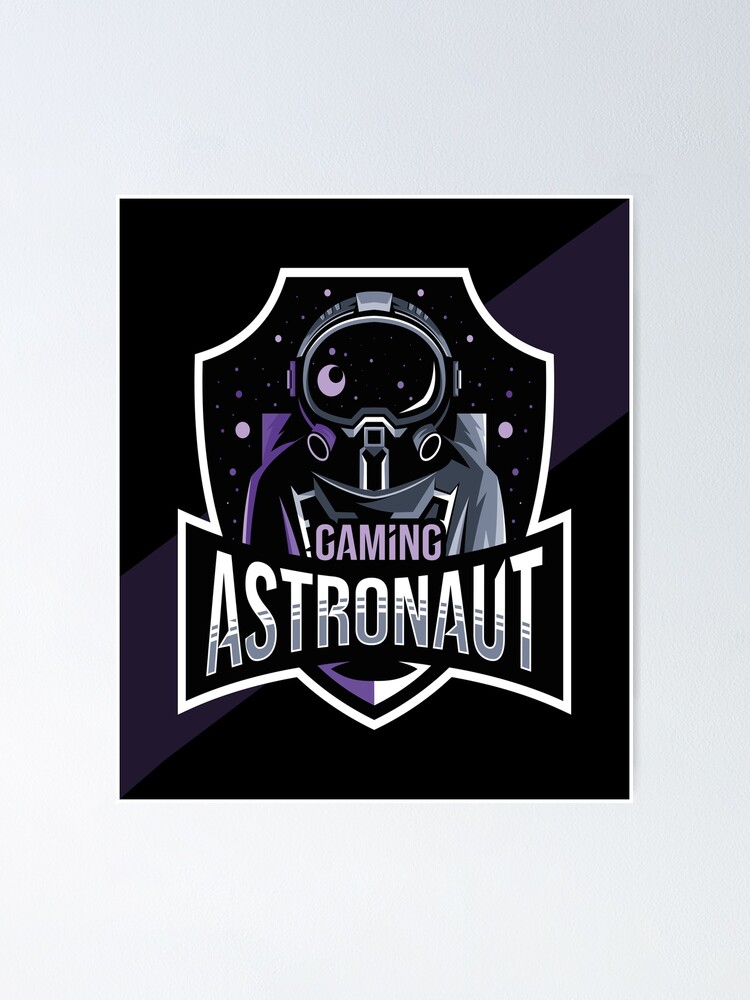 "Gaming Astronaut" Poster by Miaramar | Redbubble