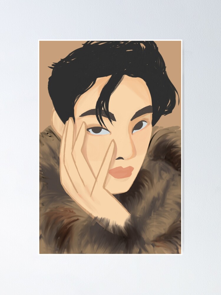 "BTS V weverse magazine" Poster for Sale by orrangeade | Redbubble