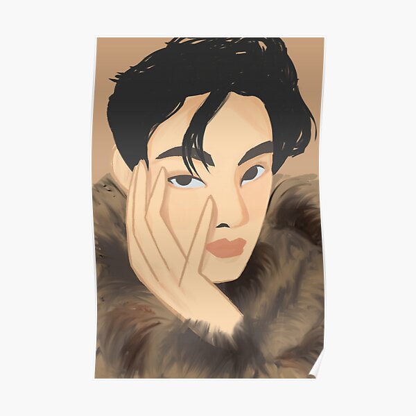 "BTS V weverse magazine" Poster for Sale by orrangeade | Redbubble