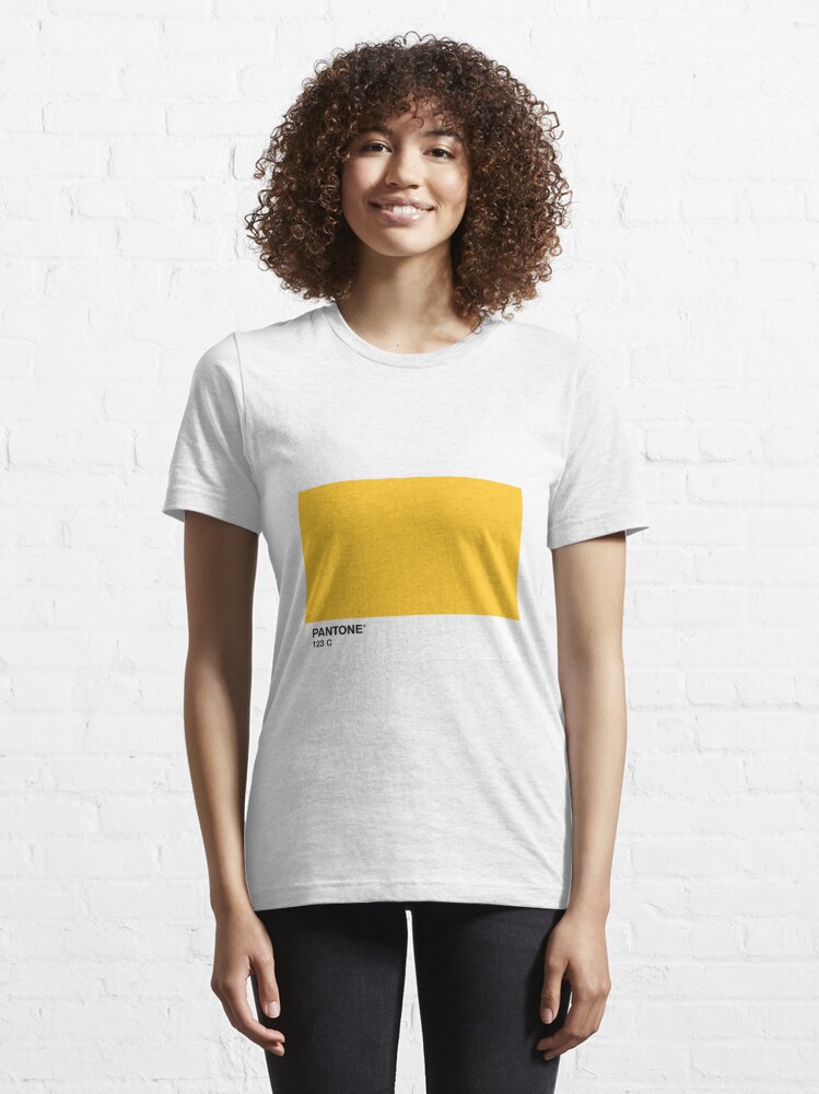 "Pantone 123C" T-shirt for Sale by palmea1 | Redbubble | pantone t ...