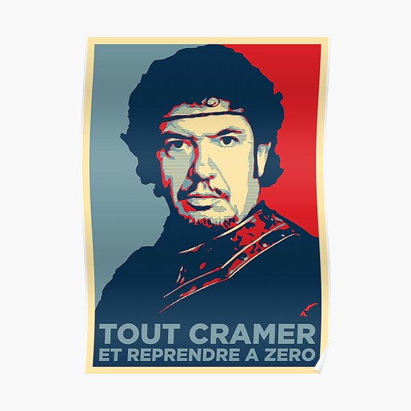 Poster « Léodagan "Tout cramer" », par marge-lrx | Redbubble