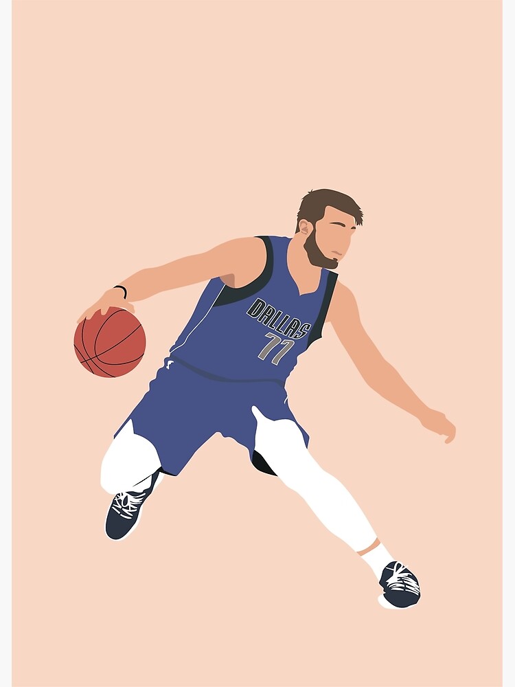 "Luka Doncic 'Step-Back' " Art Print for Sale by toporderposters ...
