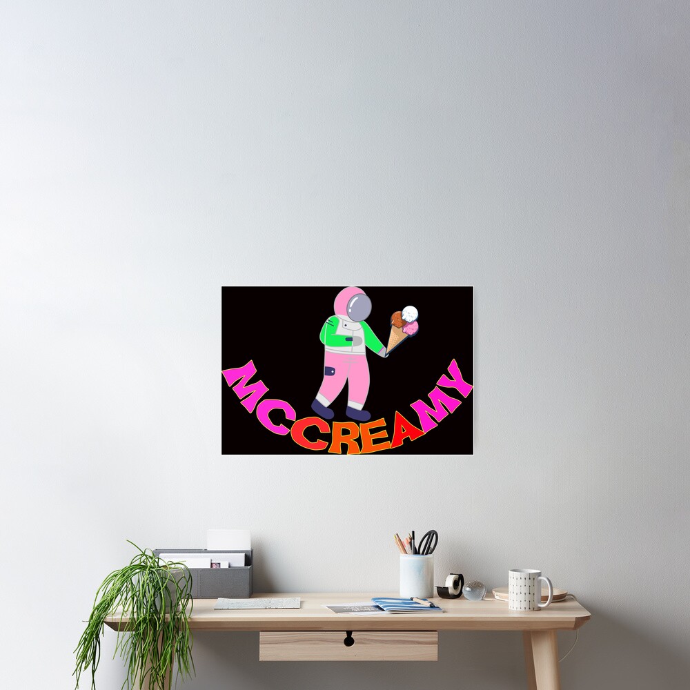 "mccreamy Youtuber ngmrfreshasian" Poster for Sale by matrixvip | Redbubble