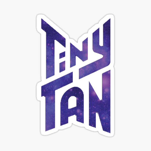 Pegatina «Logotipo de TinyTan BTS» de TLCshop99 | Redbubble