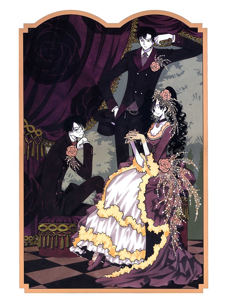 "Watanuki and domeki with himawari - XXXHolic" Art Print by ...