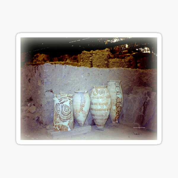 "Ancient Minoan Art" Sticker for Sale by Sita | Redbubble