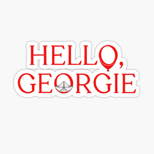 "HELLO, GEORGIA" Sticker for Sale by tomstattoo | Redbubble