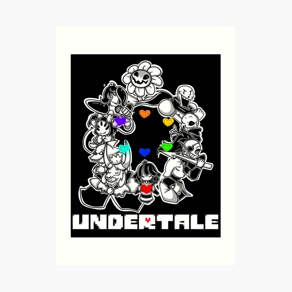 "Undertale" Art Print by Biron | Redbubble
