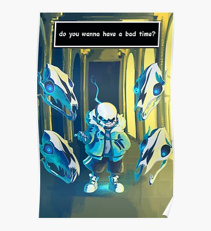 Undertale Sans: Posters | Redbubble