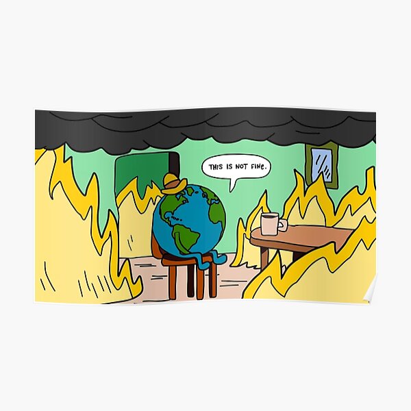 "This is not fine mask" Poster for Sale by maskfantastic | Redbubble