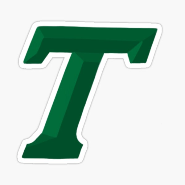 "Tulane geometric sticker" Sticker by LME-Stickers | Redbubble