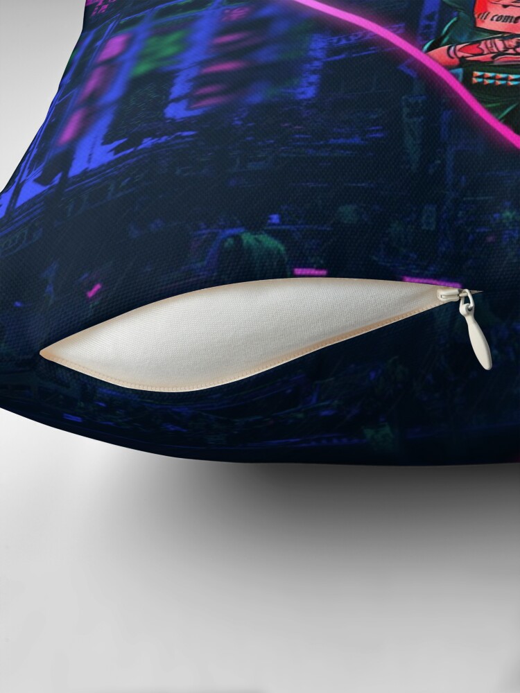 "Judy Cyberpunk " Pillow for Sale by misssmaya | Redbubble