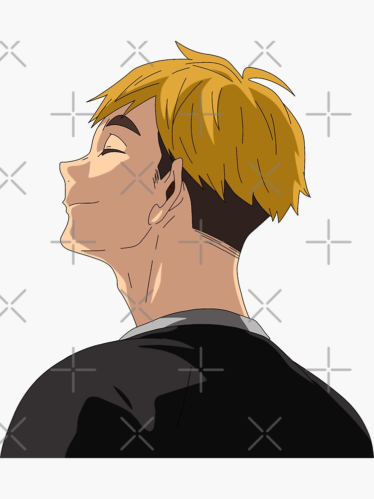 "Smiling Atsumu" Sticker by itskisaa | Redbubble