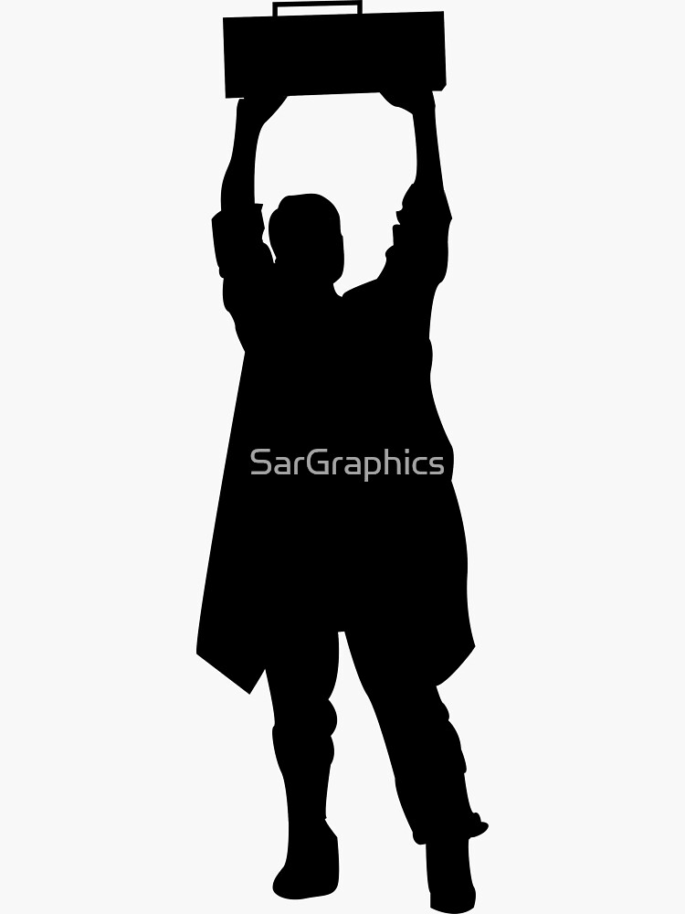 "Say Anything- Boombox " Sticker for Sale by SarGraphics | Redbubble