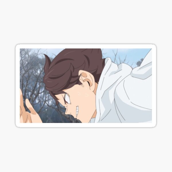 "Oikawa Toru Volley Ball Anime Run" Sticker for Sale by Ayaku | Redbubble