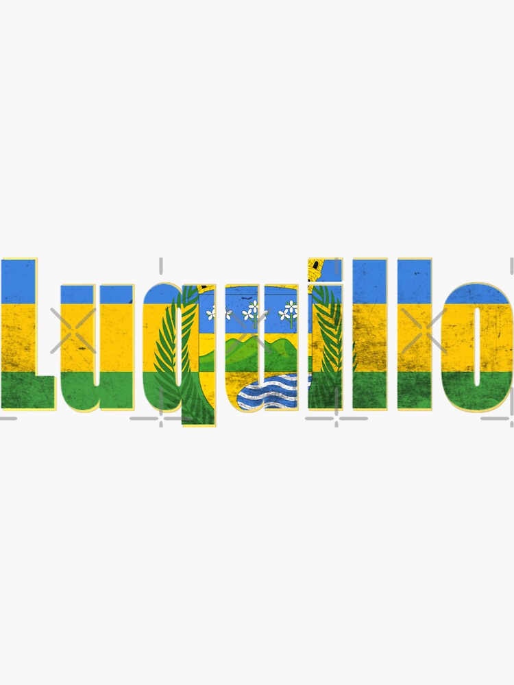 "Bandera de Luquillo Puerto Rico" Sticker by Tumbao | Redbubble