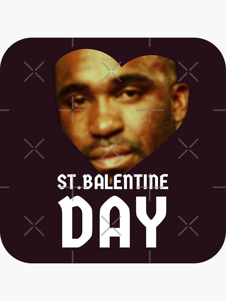 "Barry wood in valentine " Sticker by Bae-Bang | Redbubble