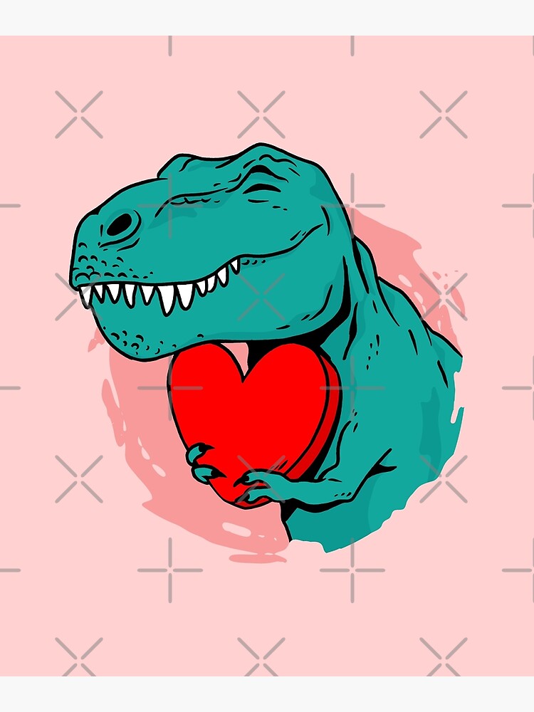 Saint Valentin Dinosaure