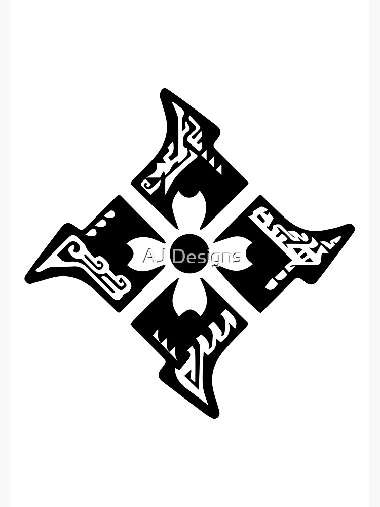 "Kamura Village Icon" Art Print for Sale by AJ-Bismilla | Redbubble