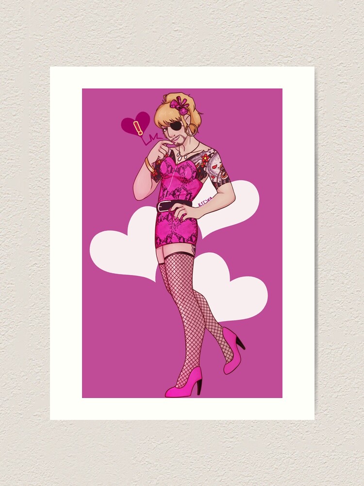 "goromi the hostess" Art Print for Sale by kakyo-yoin | Redbubble