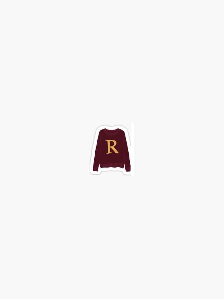 "ron weasley sweater" Sticker by kyral007 | Redbubble