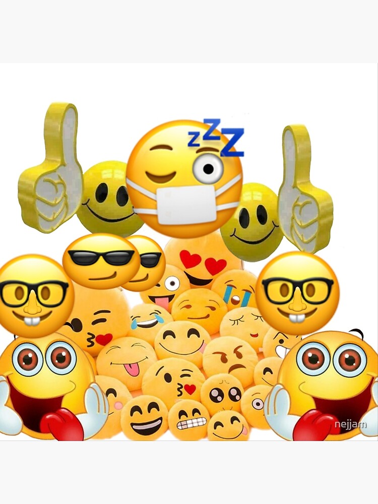 "The funny MOJI" Poster by nejjam | Redbubble