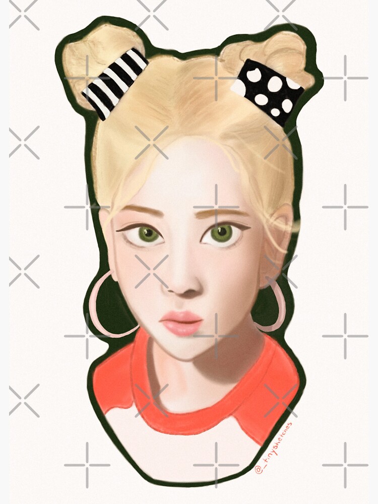 "Kim Lip" Sticker by tinysketches | Redbubble