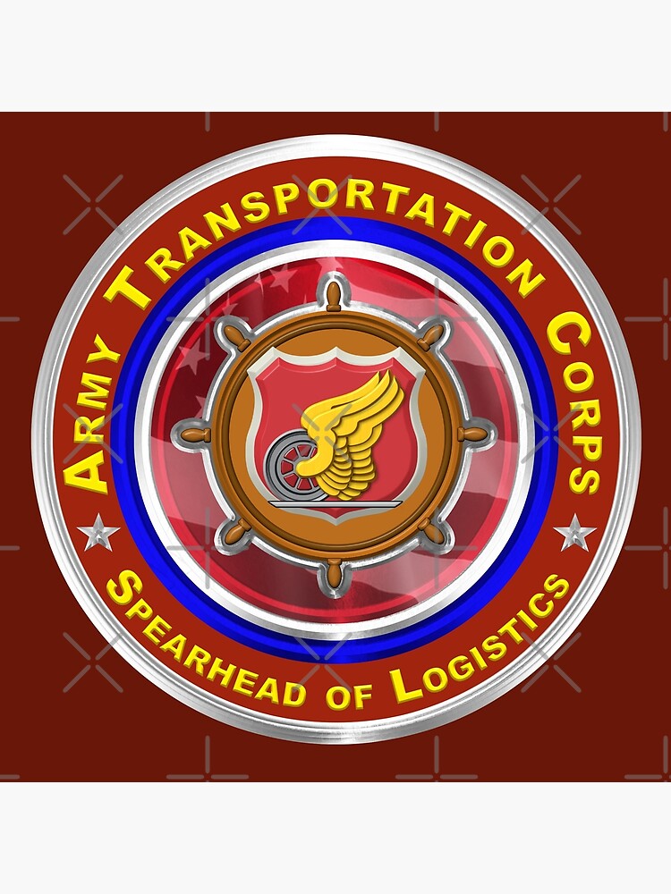 " Army Transportation Corps "Spearhead of Logistics"" Poster for Sale ...