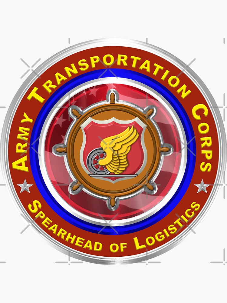 " Army Transportation Corps "Spearhead of Logistics"" Sticker for Sale ...