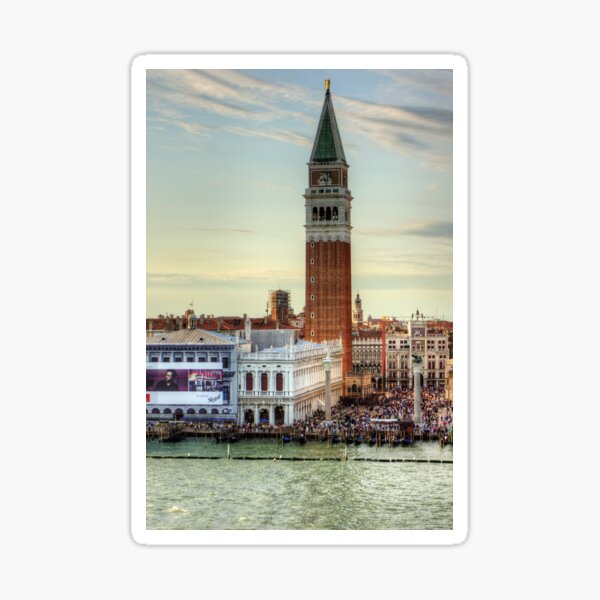 "Campanile di San Marco" Sticker for Sale by tomg | Redbubble