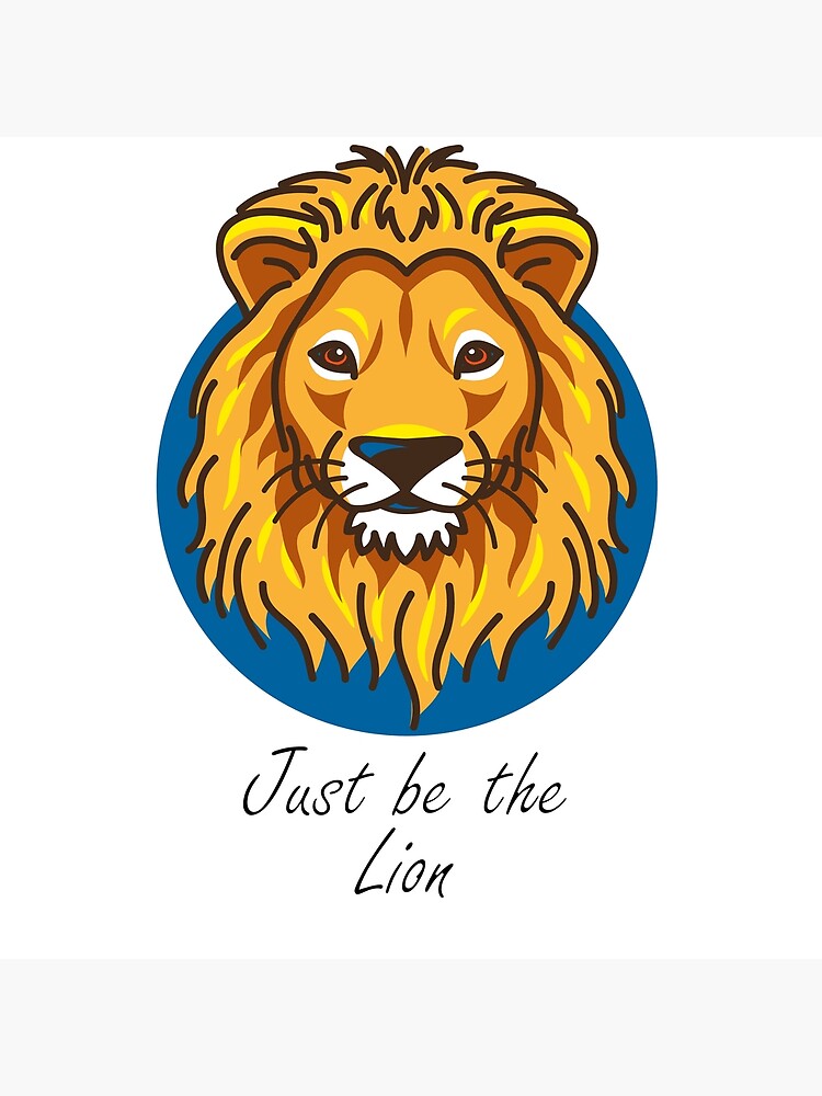 "be the lion motivation" Poster for Sale by sayfousi | Redbubble