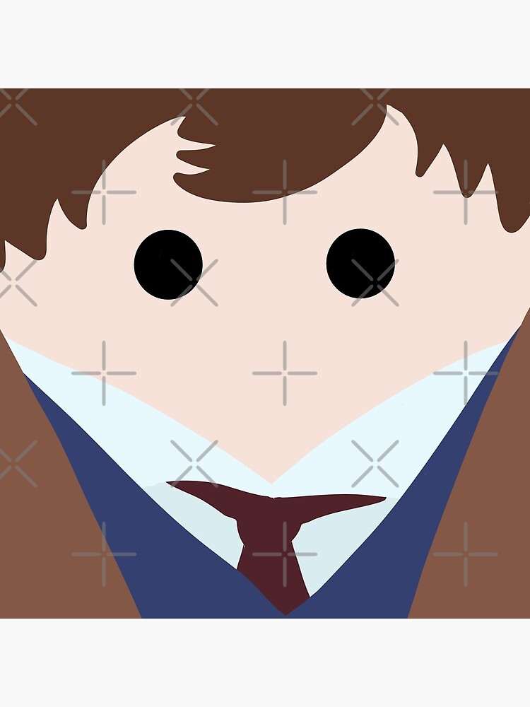 "Minimalistic Tenth Doctor" Poster for Sale by alxandromeda | Redbubble