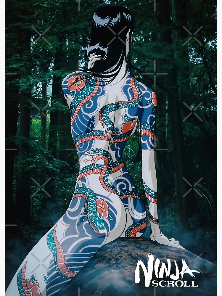 "Benisato ninja scroll" Canvas Print for Sale by SyanArt | Redbubble
