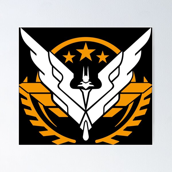 "Elite: Dangerous- Triple Elite decal" Poster for Sale by UnPEngineer ...