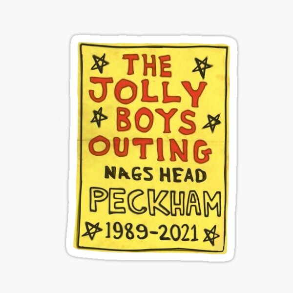 "Jolly Boys Outing " Sticker for Sale by Puffoo | Redbubble