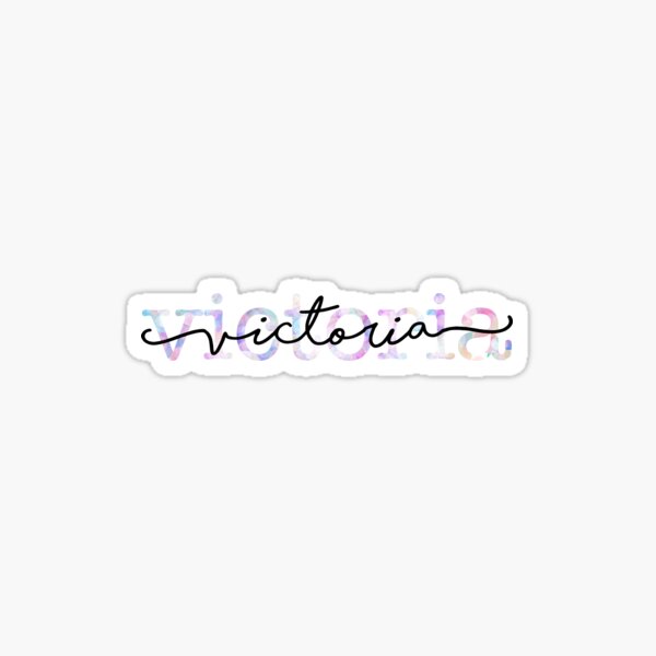 "Victoria" Sticker for Sale by fionnrussell | Redbubble