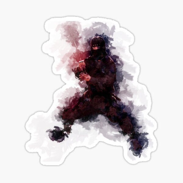 "Shadow Ninja" Sticker for Sale by Desandu | Redbubble