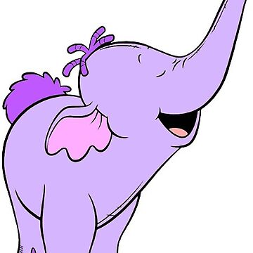 "Heffalump Sticker" Sticker for Sale by GoatedStickerz | Redbubble
