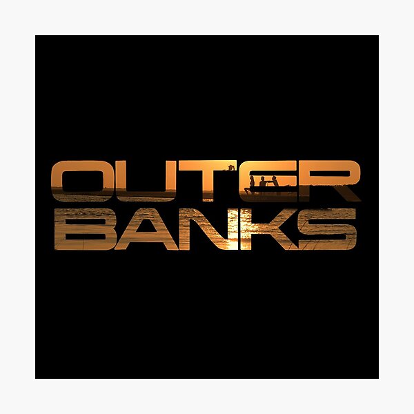 "outer banks logo " Photographic Print by natalierose1213 | Redbubble