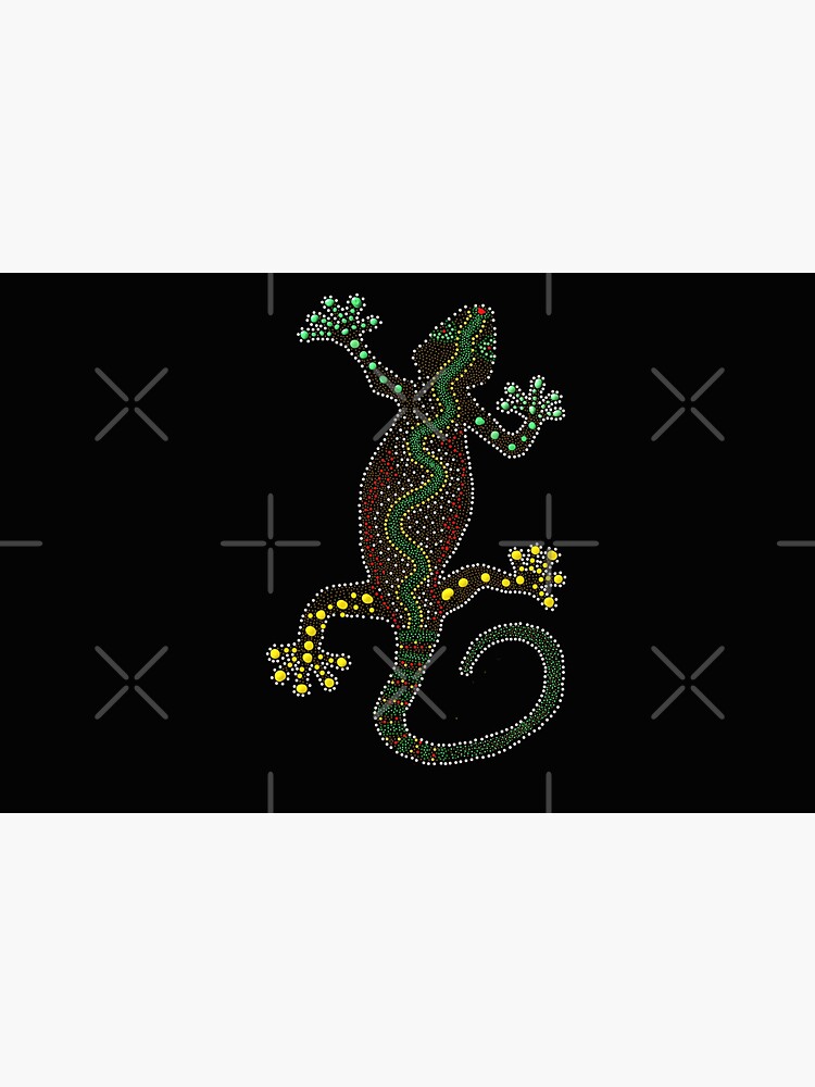 "australian aboriginal art lizard" Sticker for Sale by babidi34 | Redbubble