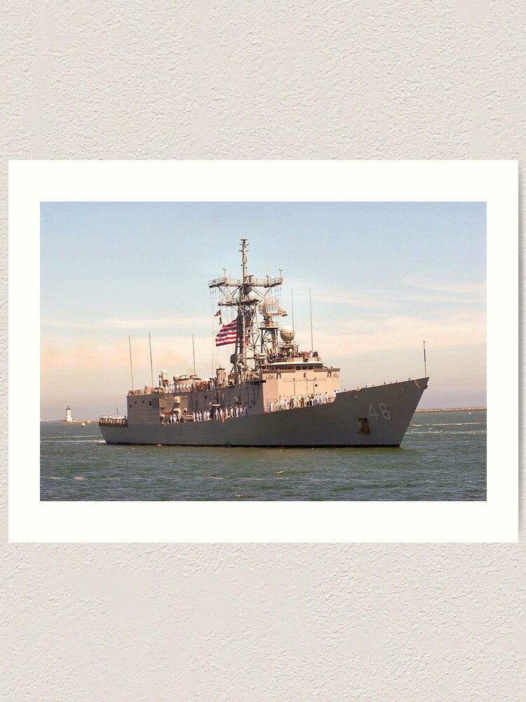 "USS RENTZ (FFG-46) SHIP'S STORE" Art Print by militarygifts | Redbubble