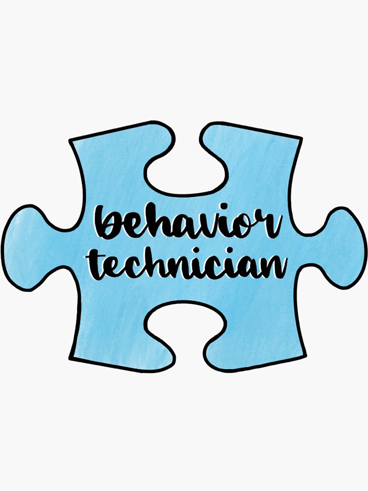 "Behavior Technician" Sticker for Sale by ToriTradingCo | Redbubble
