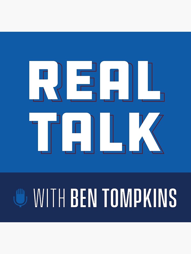 "Real Talk Logo" Poster by bennytomp18 | Redbubble