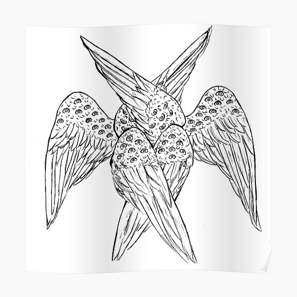 "Seraphim" Poster for Sale by galacticpunk | Redbubble