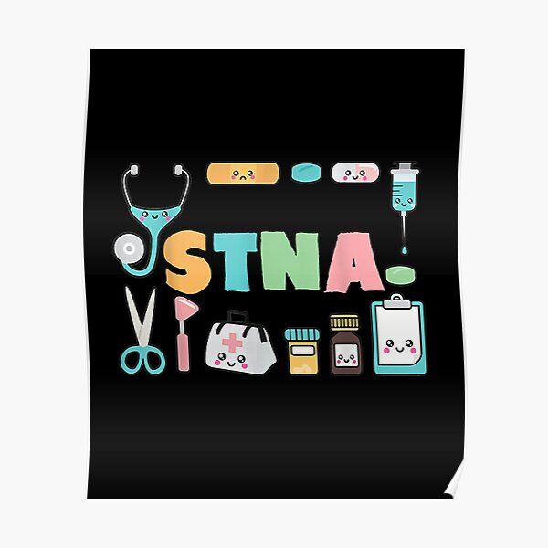 "Nurse-Tools-Stna-Cute-Gift-Nurse-New-Year-2021" Poster by ehkd165 ...