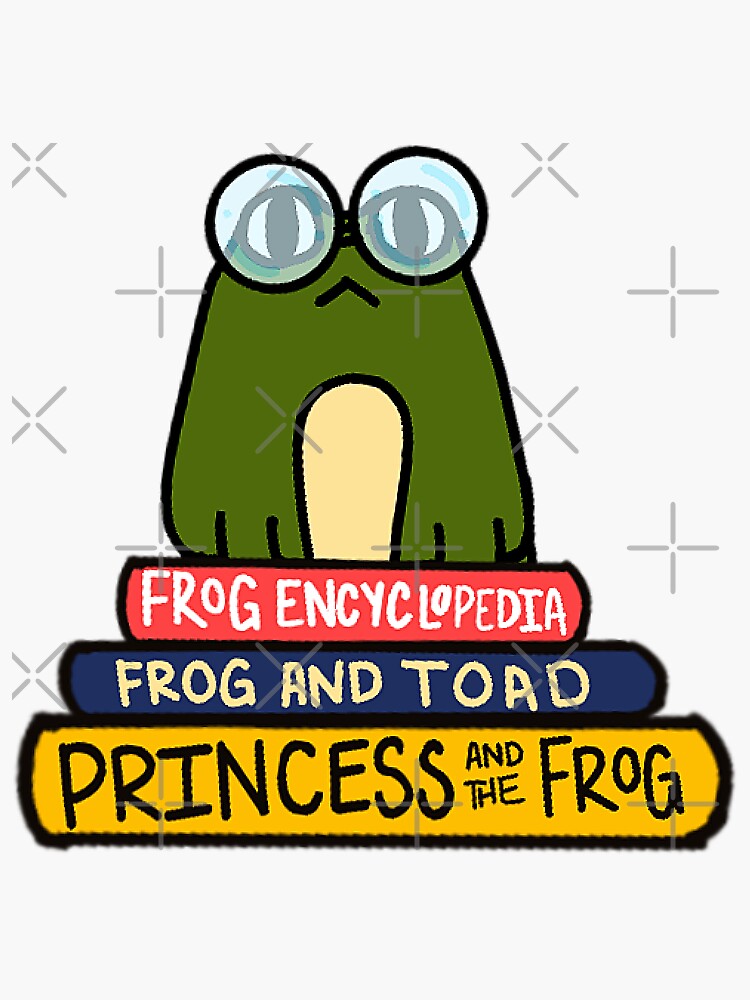 "Nerd Frog" Sticker for Sale by lalexander21 | Redbubble