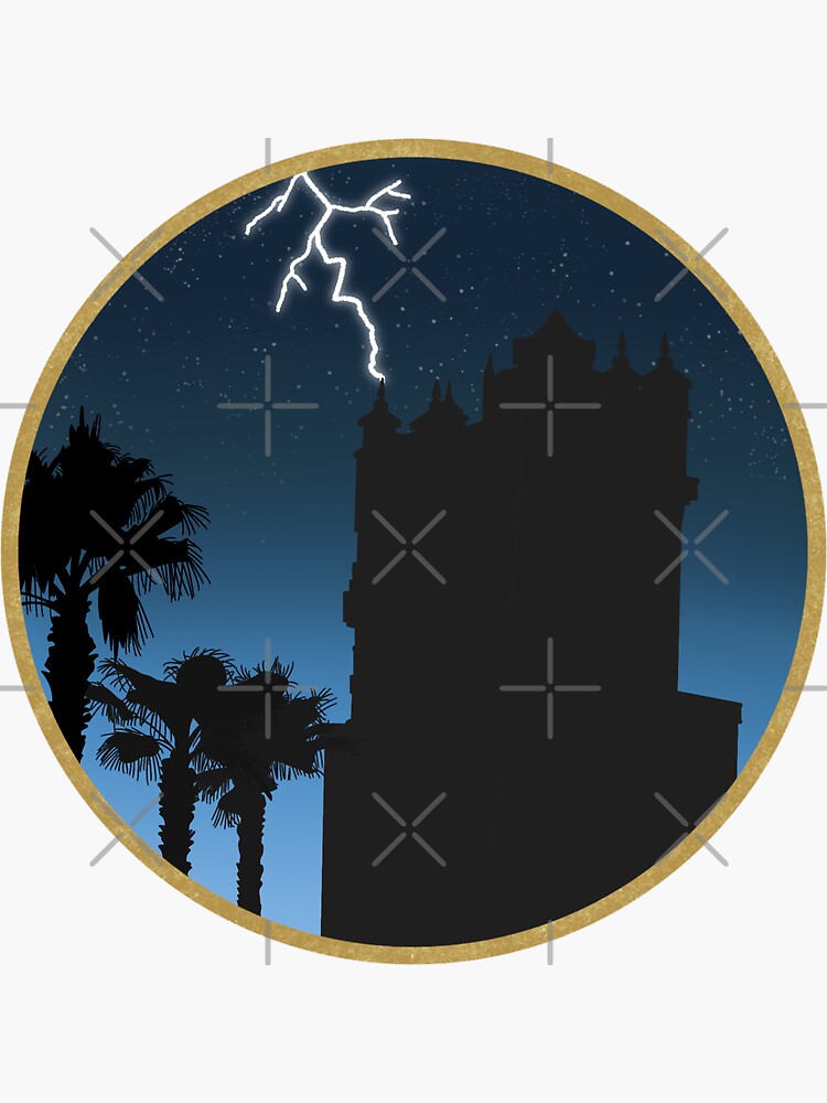 "Tower of Terror" Sticker for Sale by KaitlinsKingdom | Redbubble