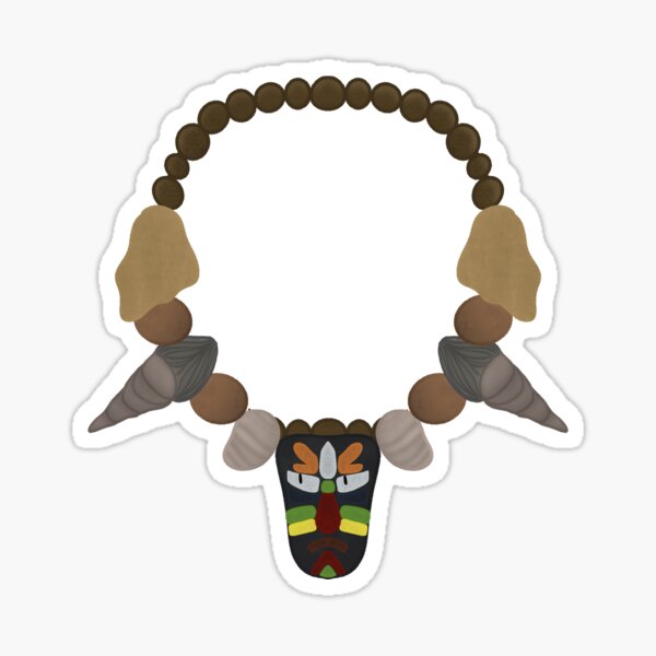 "Survivor immunity necklace Borneo" Sticker for Sale by imgpine610 ...